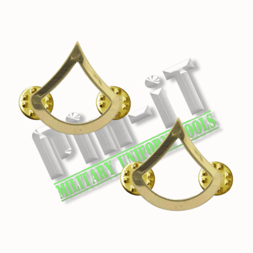 PFC Private First Class Rank Pins – Gold Army Insignia