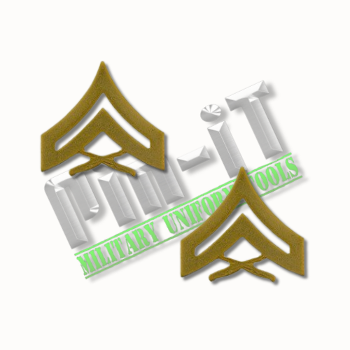USMC Corporal Metal Chevrons-E-4