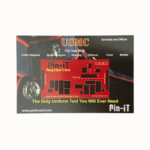 Maintain Your Professional Appearance with USMC Pin-iT Card